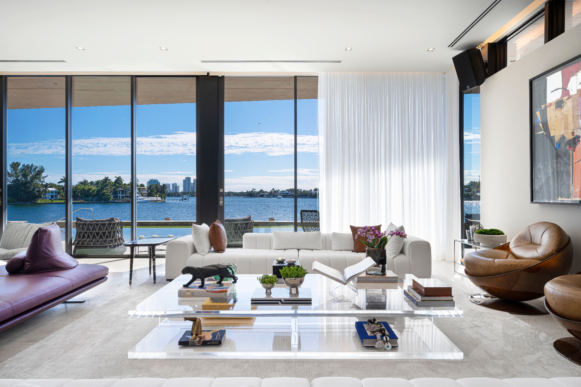 Venetian Islands Interior Design | Luxury Waterfront Miami Beach Home ...
